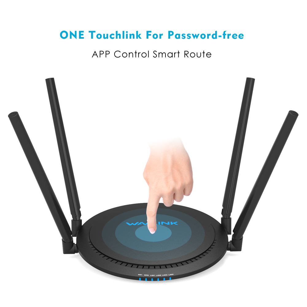 Wi-Fi Router TouchLink AC1200 Dualband /Wavlink - DiviCo
