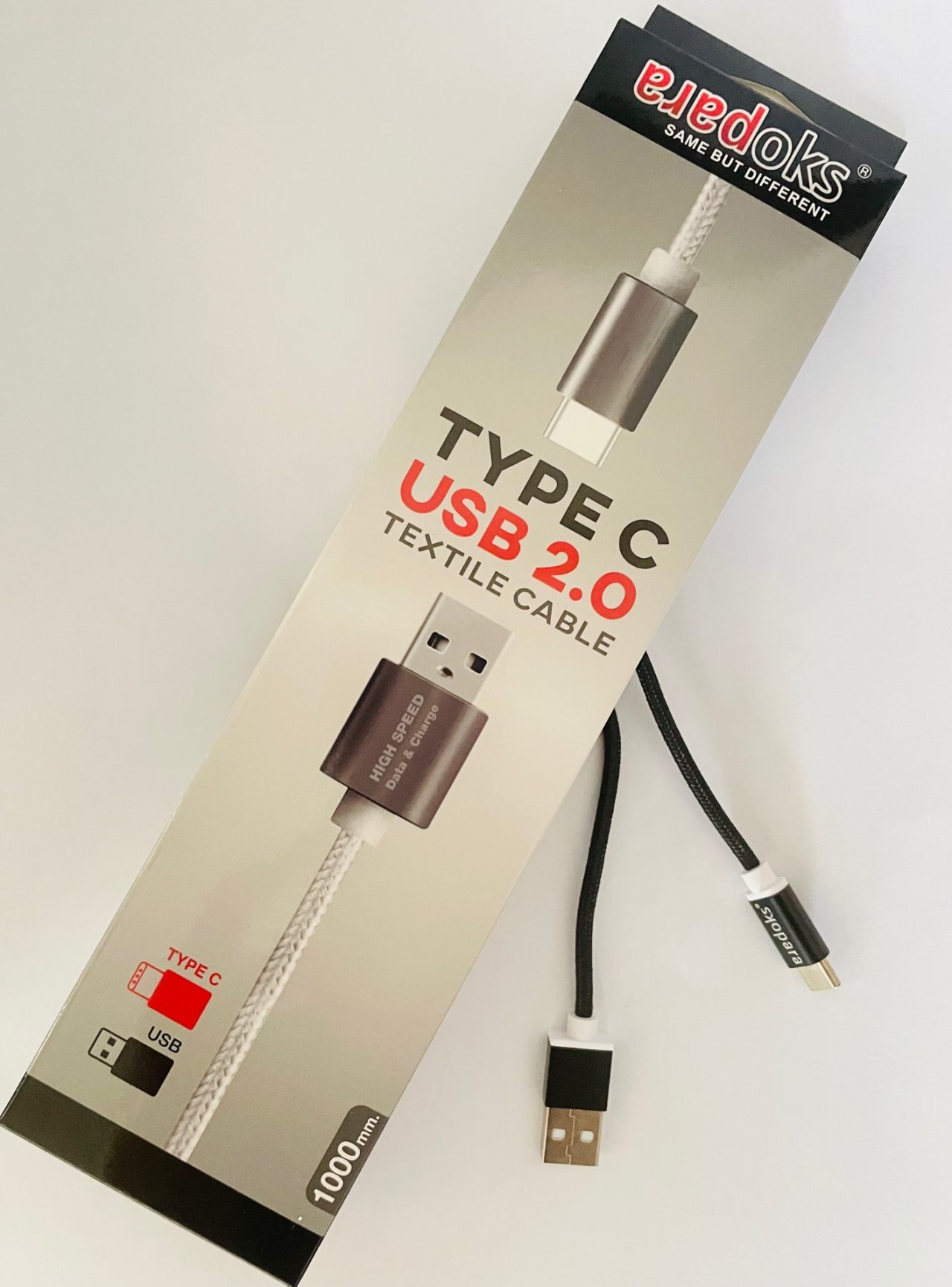 USB kabel Tip C(M) na USB 2.0 A(M) - DiviCo