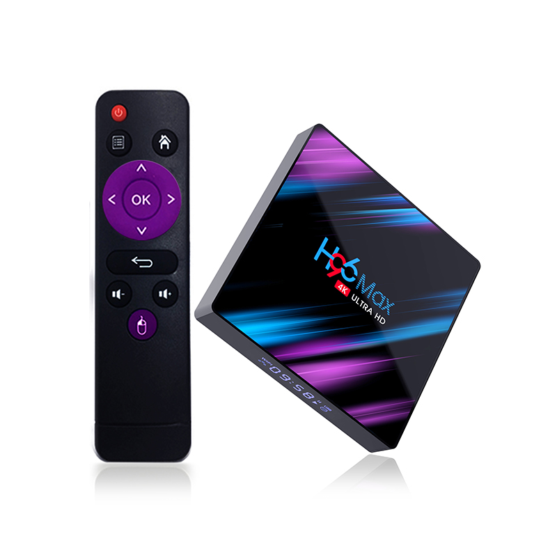 TV BOX ANDROID H96 MAX 4 GB RAM / 32 GB ROM - DiviCo