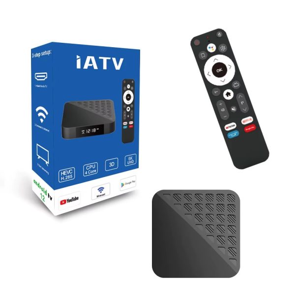 TV BOX ANDROID – iATV / S98QMAX 4/32 - DiviCo